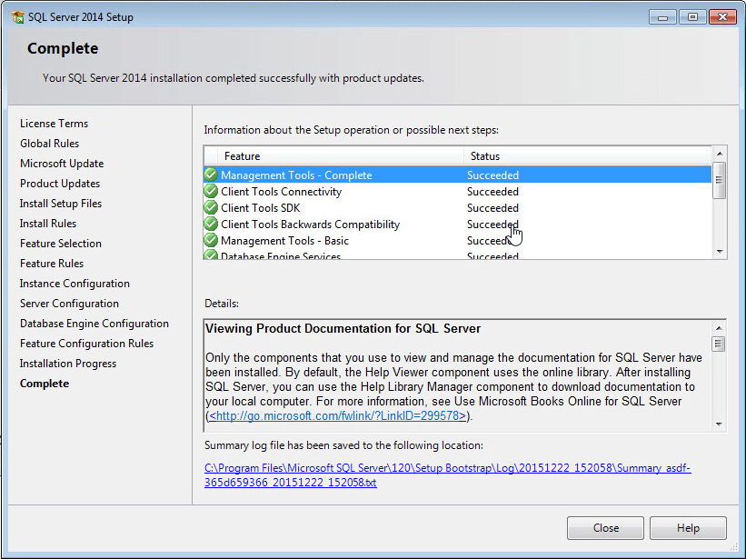 Installing SQL Server 2014 Express for SixBit - Knowledgebase - SixBit Software
